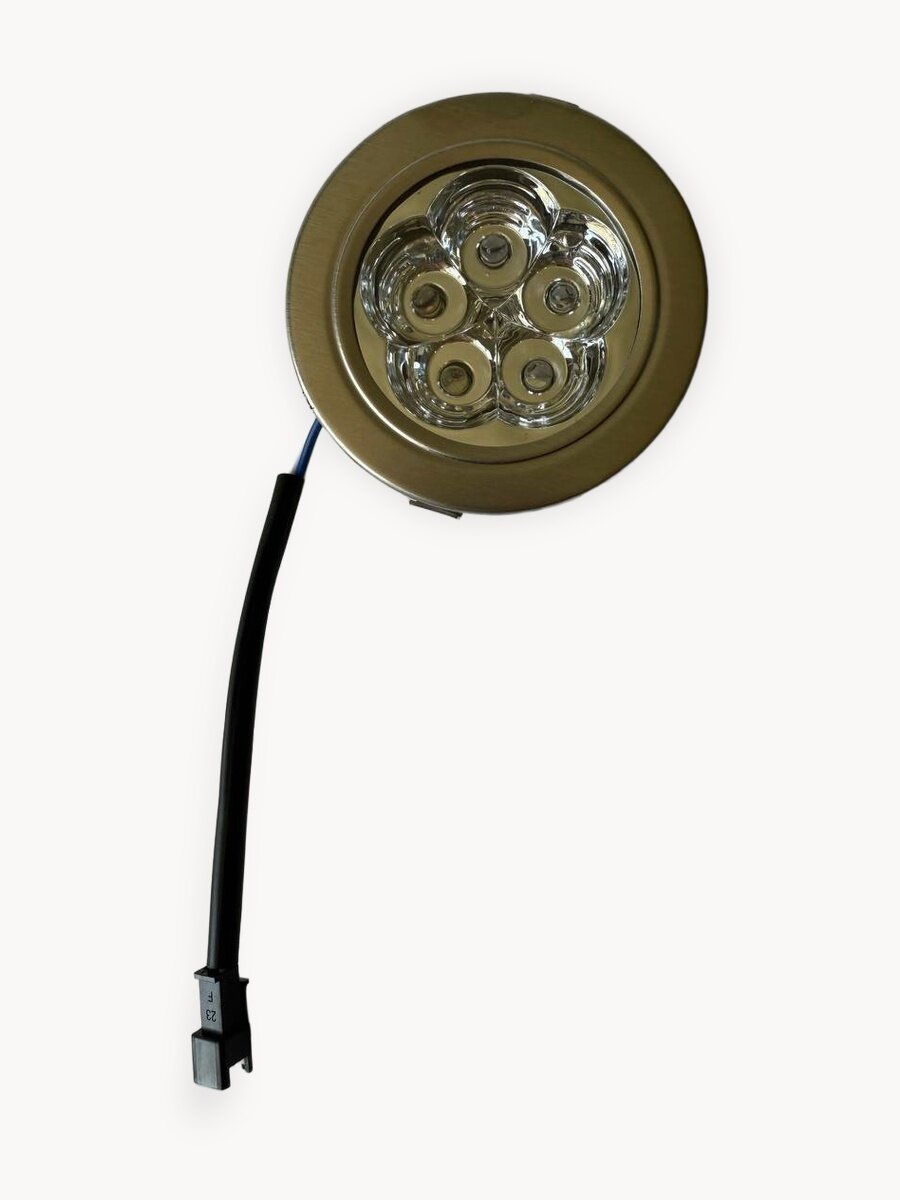 Светильник 12V, 1,5W для вытяжки универсальный, Leran, Elikor, Oasis, Vero S, Weissgauff, MAUNFELD, Kuppersberg (цветок 12V)