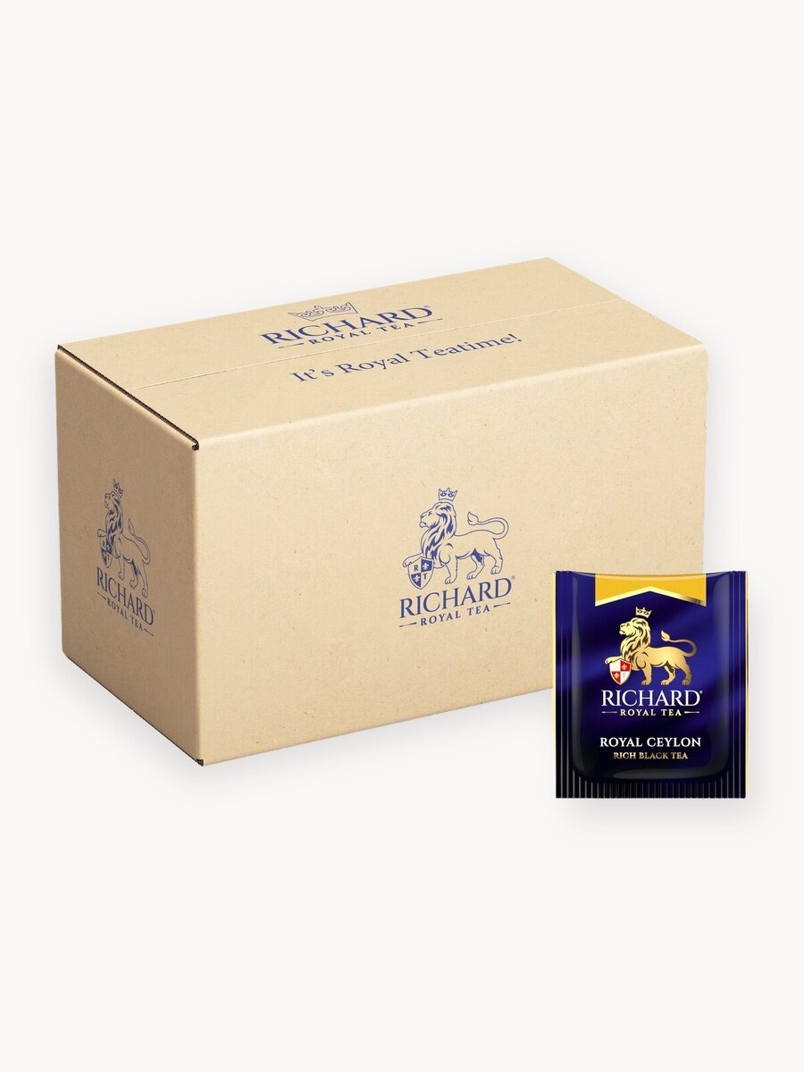 Чай черный Richard Royal Ceylon в пакетиках, 200 пак.