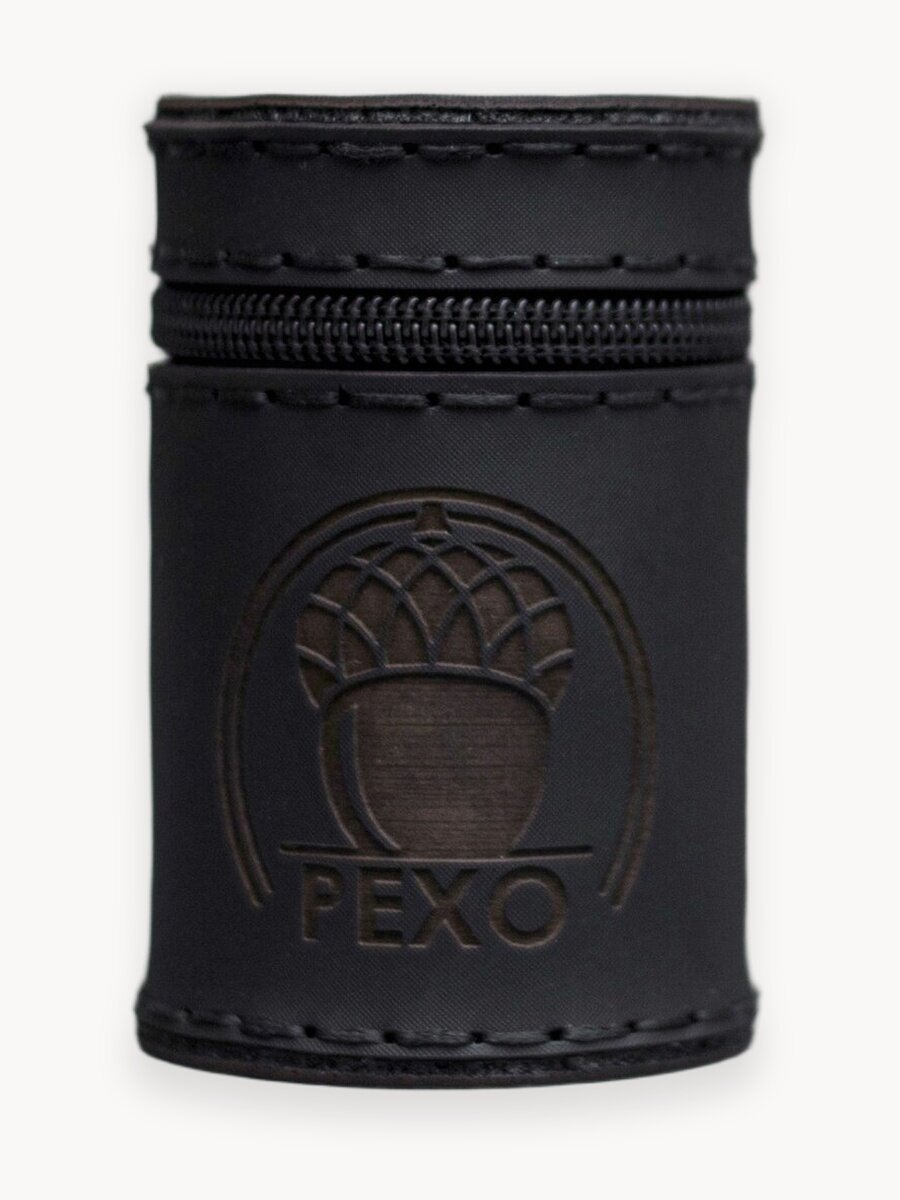 Чехол для печати малой до 30 мм рехо "Мини-Эко" из экокожи, черный