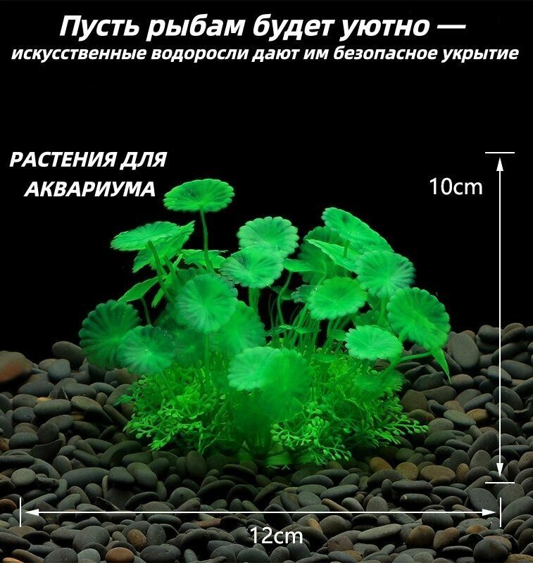 Искусственные водоросли аквариум: экологичные TPC, долговечные, с укрытием