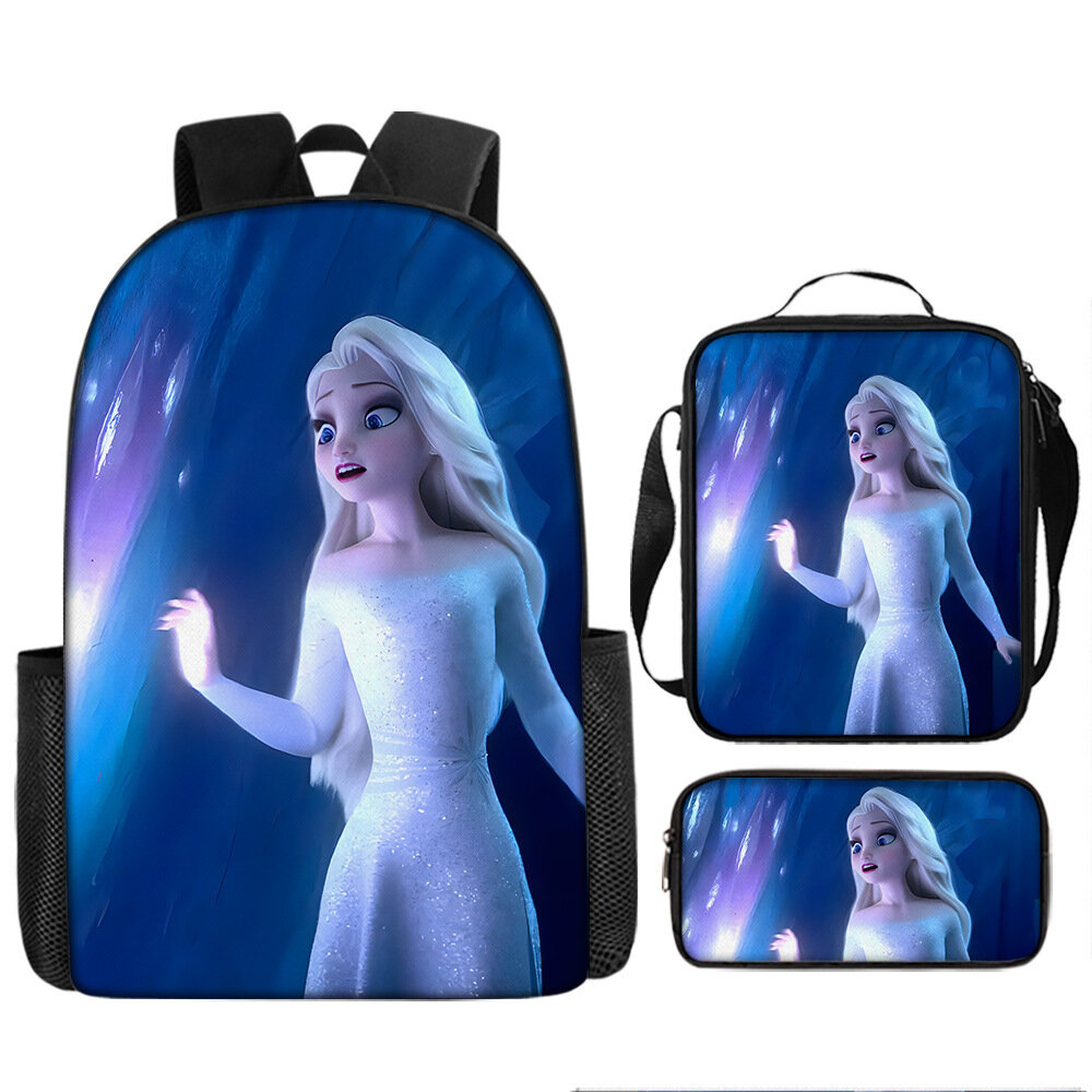 Школьная сумка для детей, детский сад, женский лед и снег, принцесса Эльзы, компьютерная сумка, водоотталкивающий костюм большой вместимости, новая сумка через границу