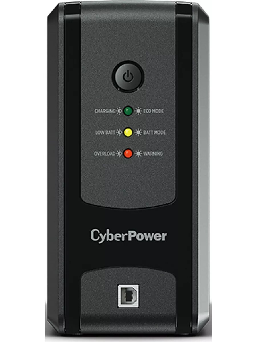 ИБП CyberPower "UT850EIG", интерактивный, 4 розетки, 480Вт, черный — фото 1