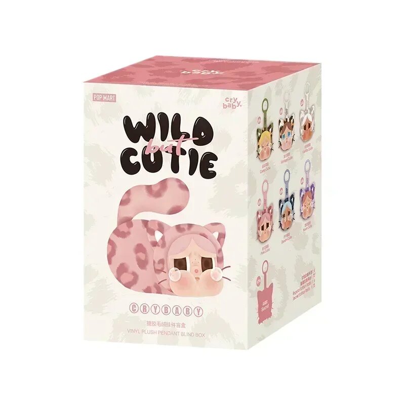 POP MART Crybaby Wild Cutie Series, Виниловая кукла, Цвет: 1 Blind Box