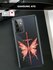 Чехол на Samsung Galaxy A72 / Самсунг Галакси А72 с принтом Бабочка и меч