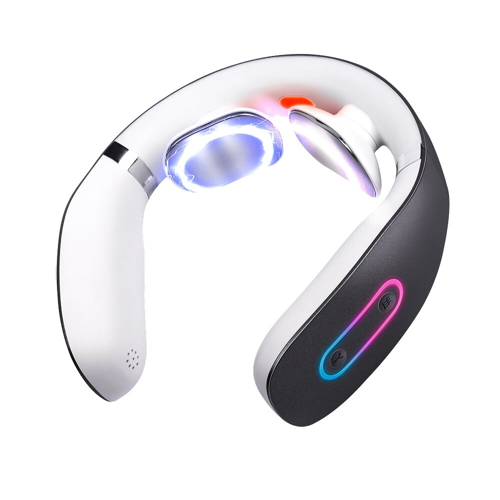 Массажер для шеи, миостимулятор Yamaguchi EMS Neck Massager, подогрев, 16 режимов