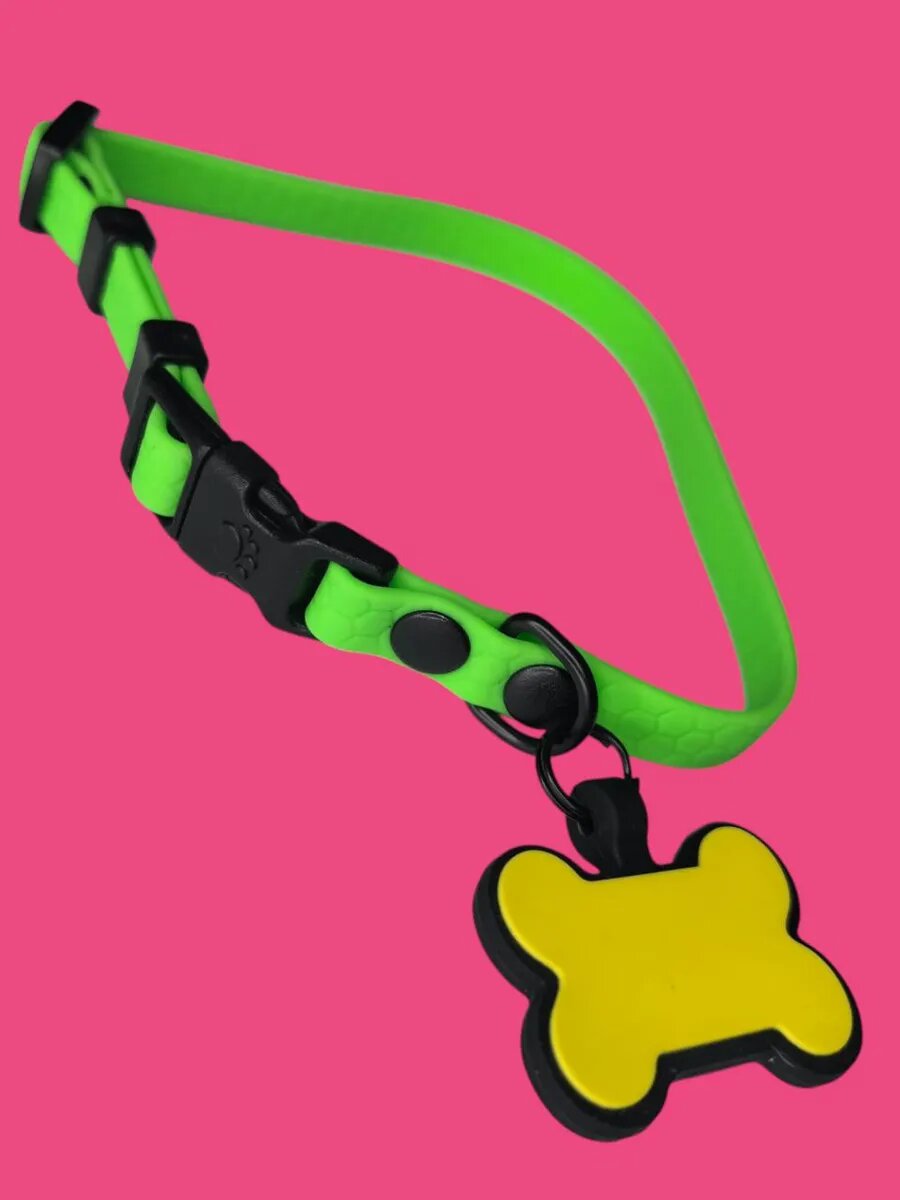 Dogbond Шнурок для адресника из биотана, 10 мм