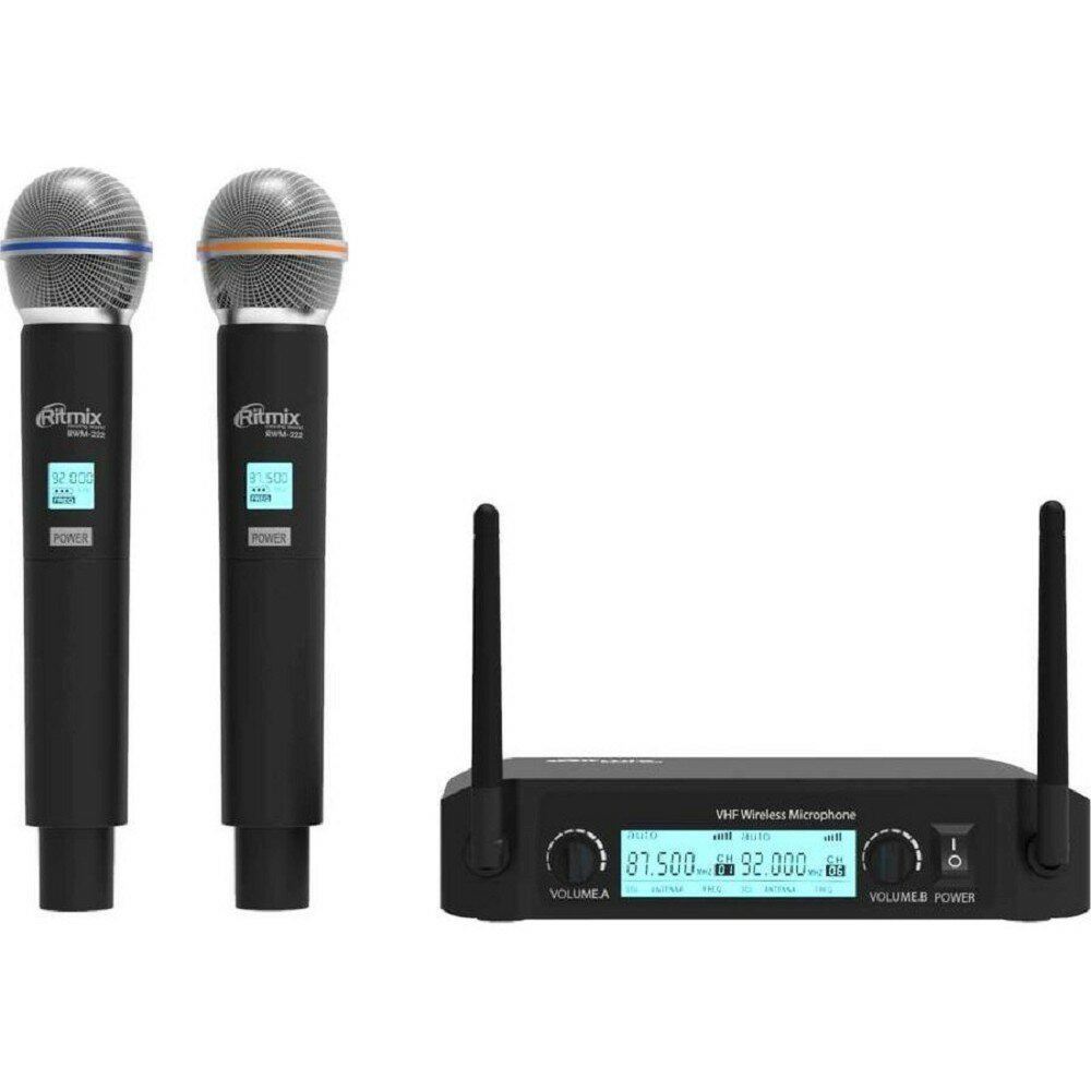 Ritmix Наушники, микрофоны RWM-222 Black