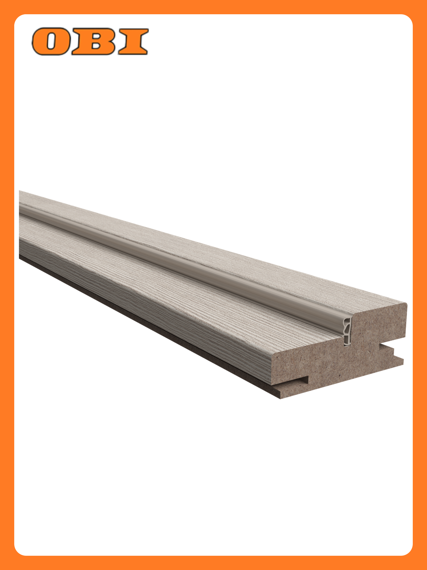 Дверная коробка Атум телескопическая Капучино 80х32х2100мм 2,5 шт