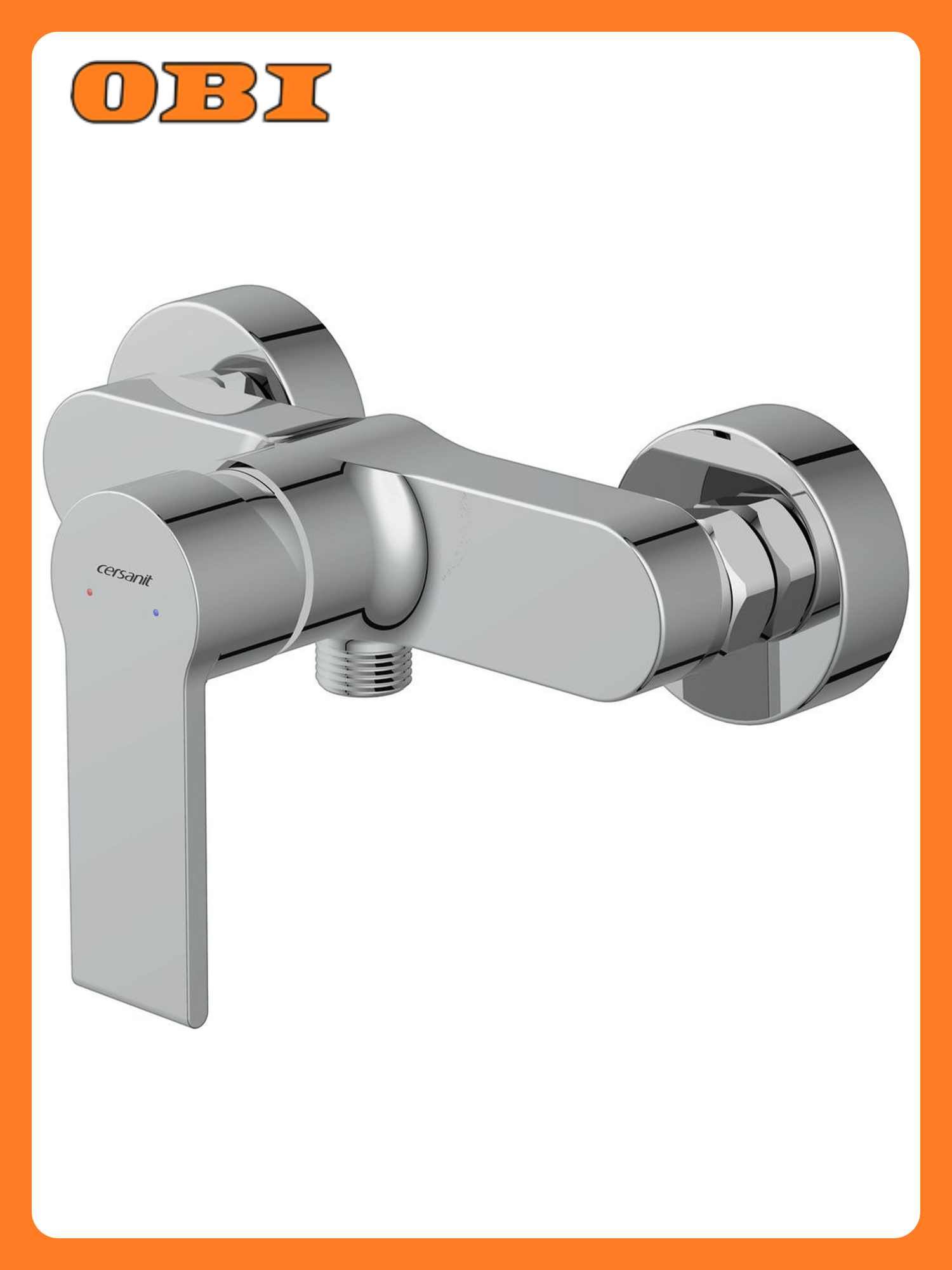 Смеситель для душа Cersanit BRASKO 63022, рычажное управление