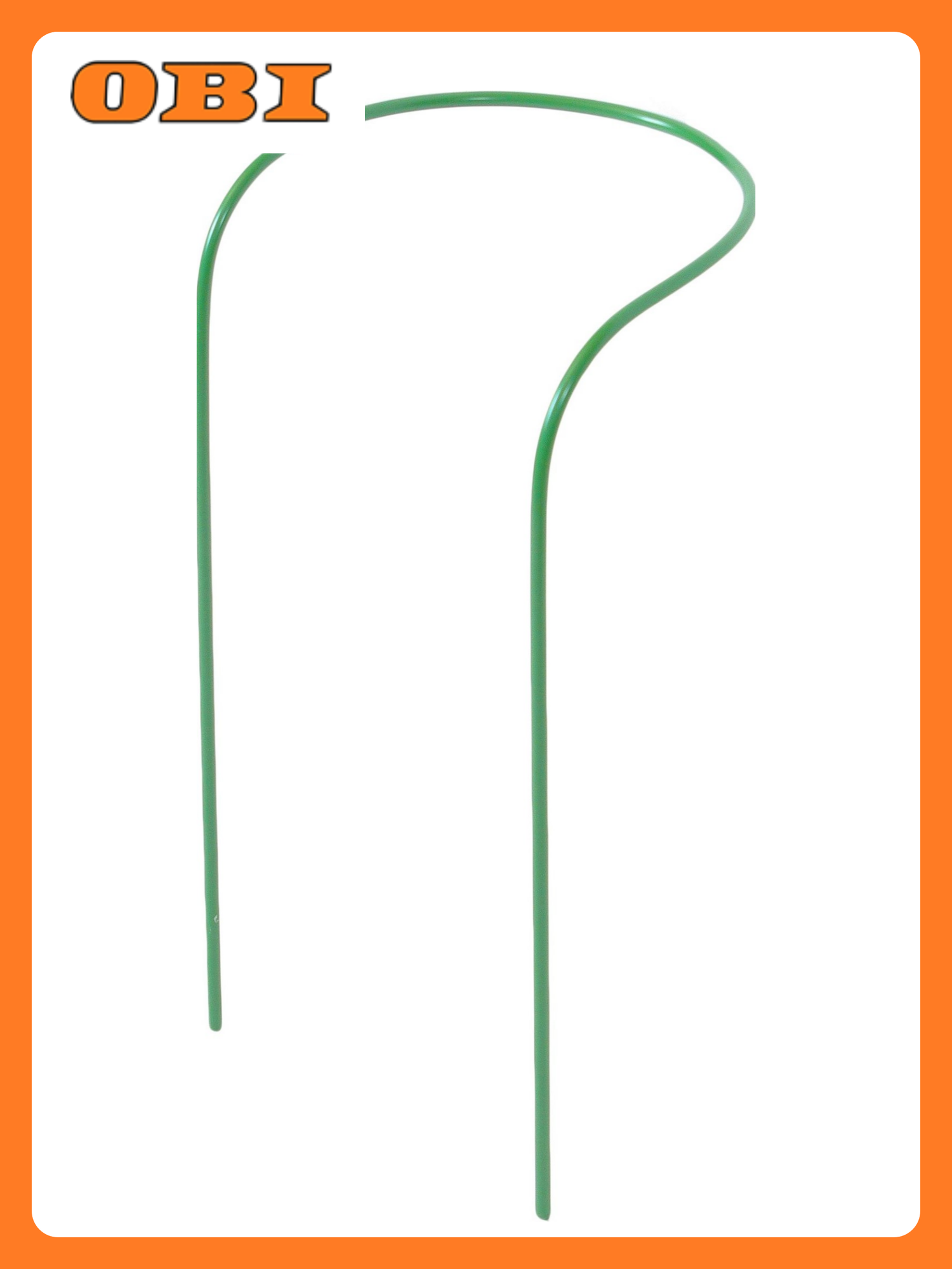 Кустодержатель Клевер-С, ПВХ, разборный, зеленый, 20x70x10 см