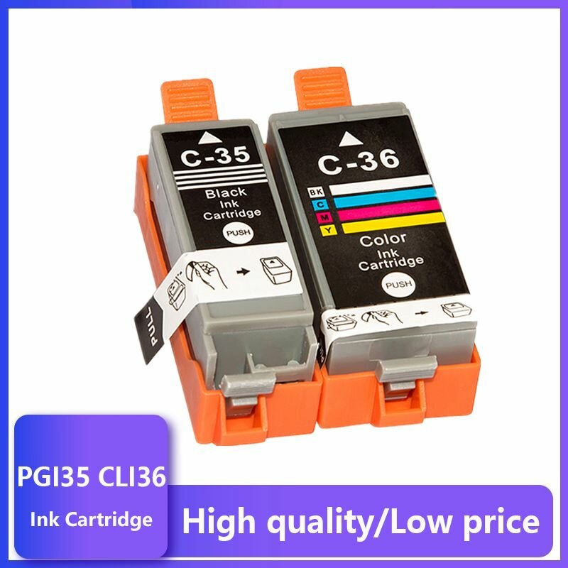 Картриджи Canon PGI35 + CLI36 Комплект Для Аппаратов PIXMA IP100 / Mini260 / 320