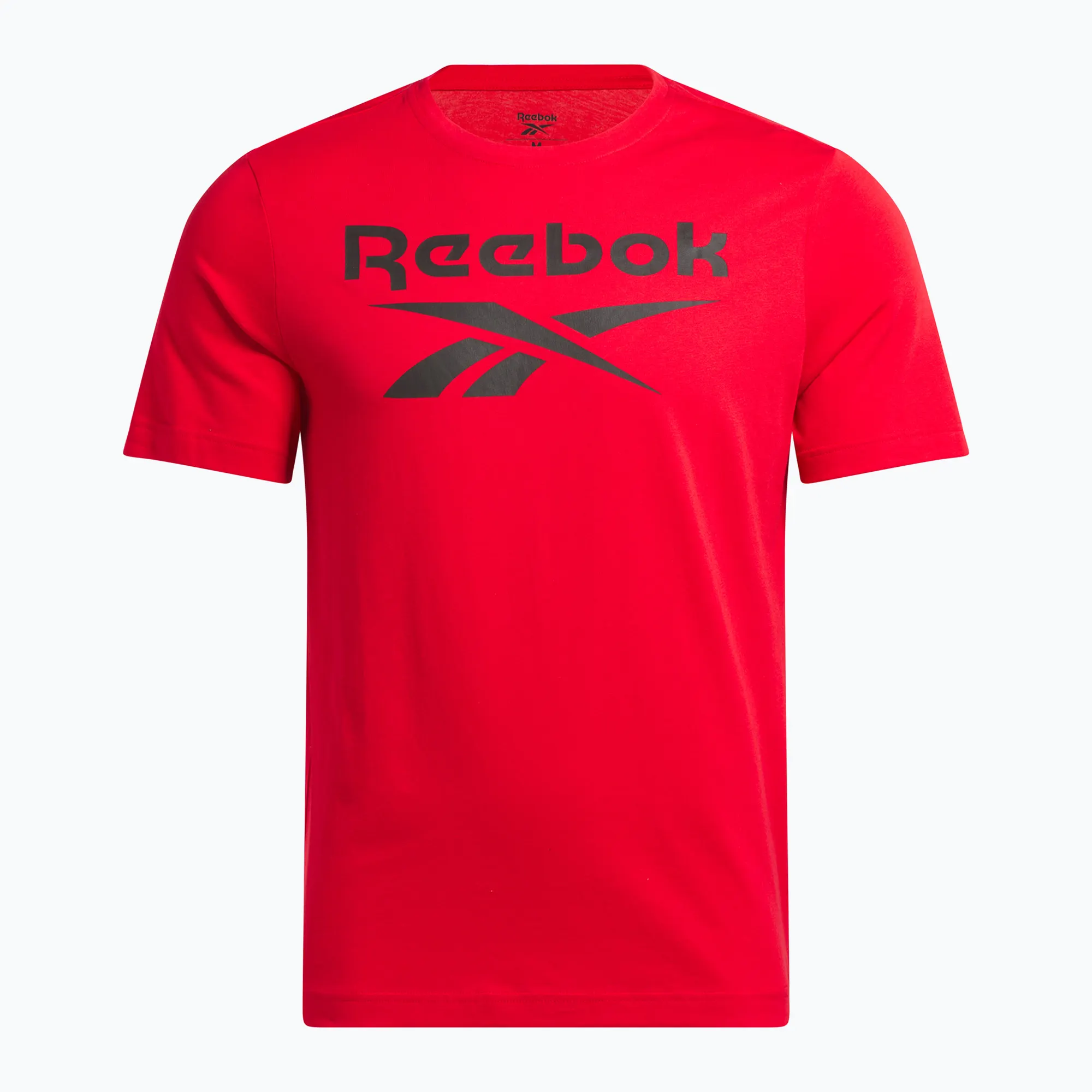 Футболка спортивная Reebok IDENTITY STACKED LOGO, 1 шт., размер L, красный — фото 1