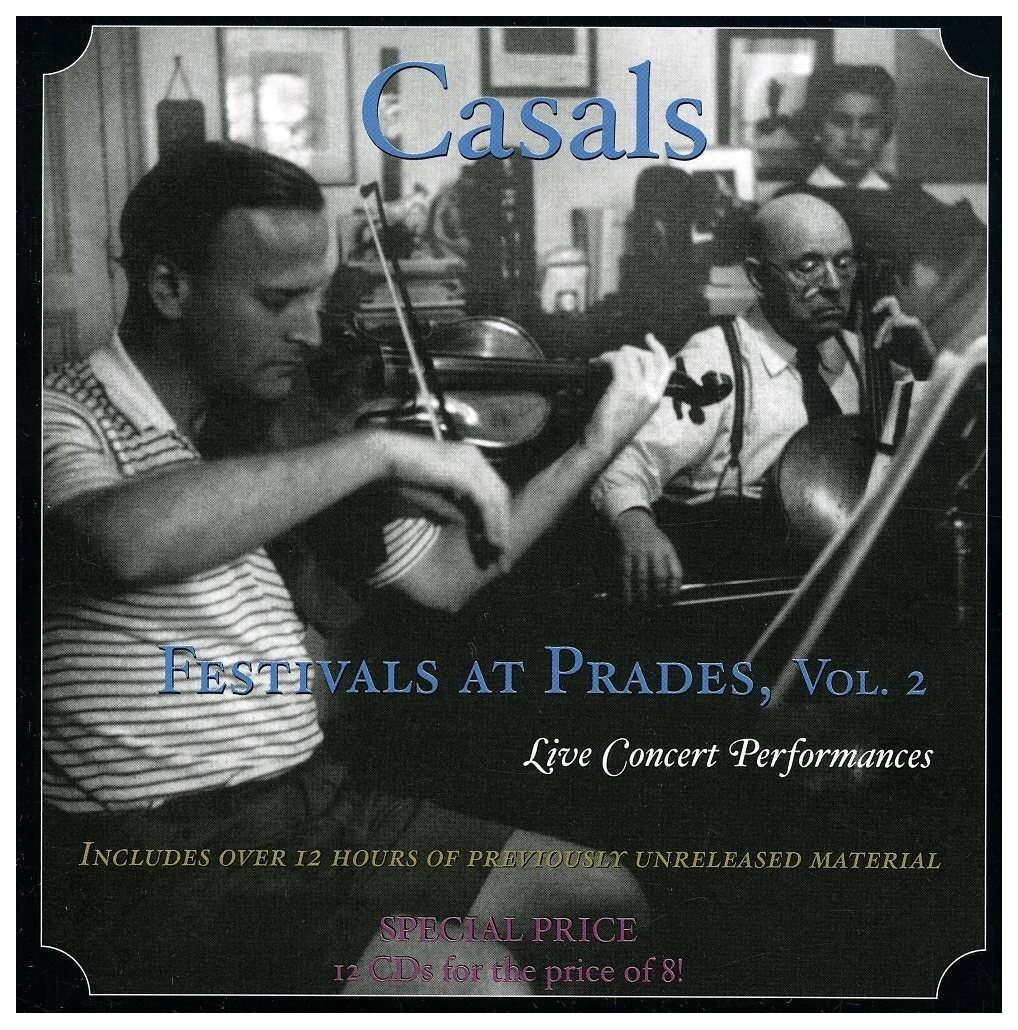 Диск Pablo Casals - Festivals at Prades Vol.2 (12 CD)