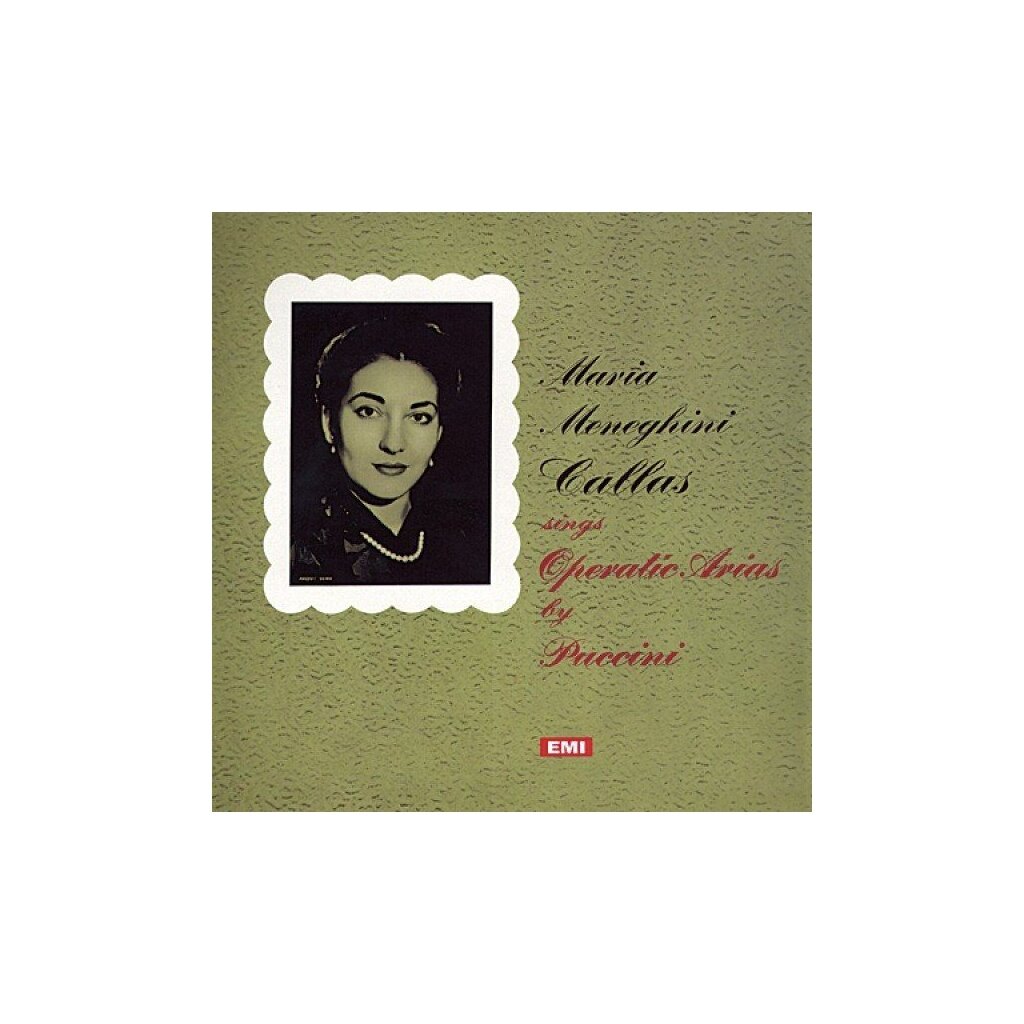 Виниловая пластинка PUCCINI Operatic Arias: Gianni Schicchi, Suor Angelica, Manon Lescaut, La Boh me, Turandot, Madama Butterfly Maria Callas Philharmonia Orchestra Tullio Serafin (1 LP)