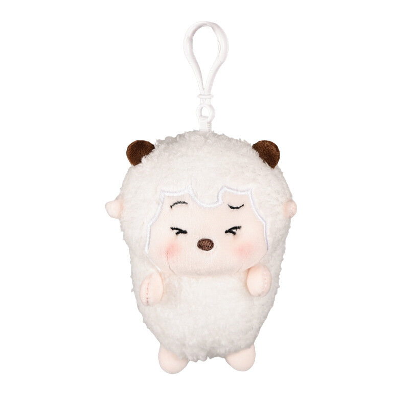 Брелок-игрушка Aofei Q Pet Plush, милая игрушка Chicken Squad, аксессуар в виде очаровательной козы, брелок для рюкзака в виде милой козы.