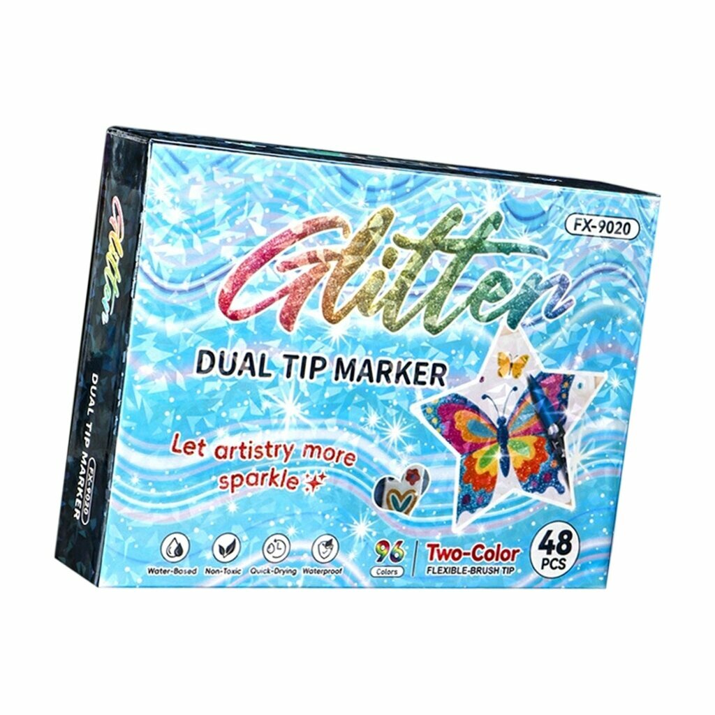 Двухсторонние акварельные маркеры, гибкие кисти, художественные маркеры, Маркеры для рисования