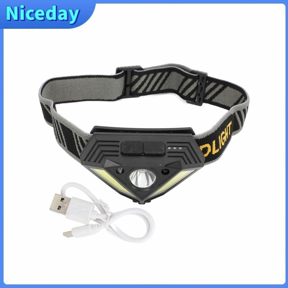 Яркий луч XPG COB фары, сильный свет, чувствительный головной фонарь для рыбалки, кемпинга, альпинизма