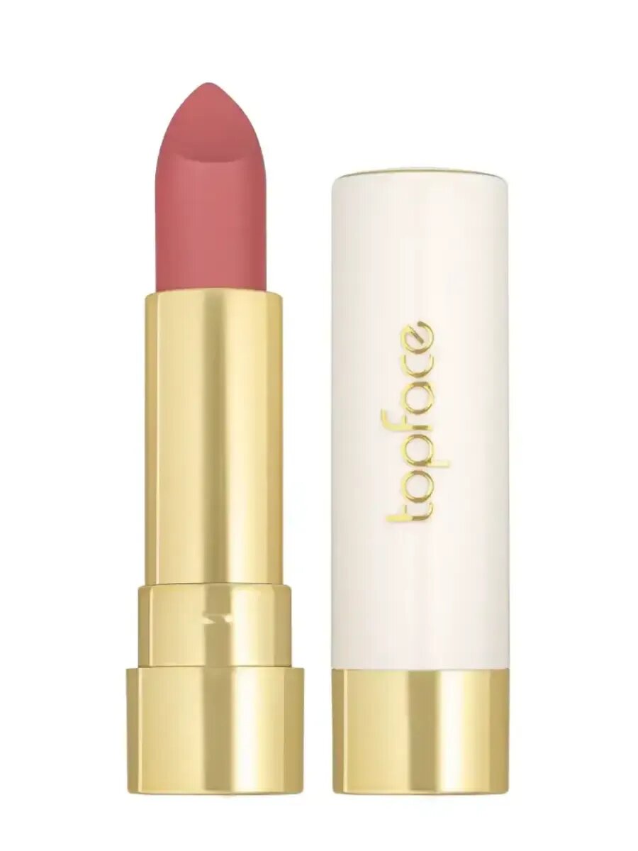 Помада Topface Soft Matte Lipstick, Кремовая матовая для губ, 002