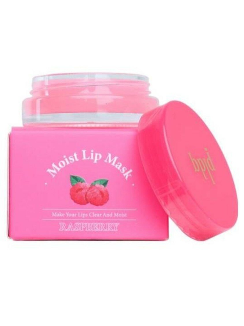 Интенсивная ночная маска для губ с экстрактом малины PLDQ Moist Lip Mask Raspberry 6 гр