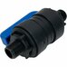 Компрессионный шаровой кран VALFEX ПНД НР/НР резьба разборный 1/2"-1/2" Ду16 1210216012012