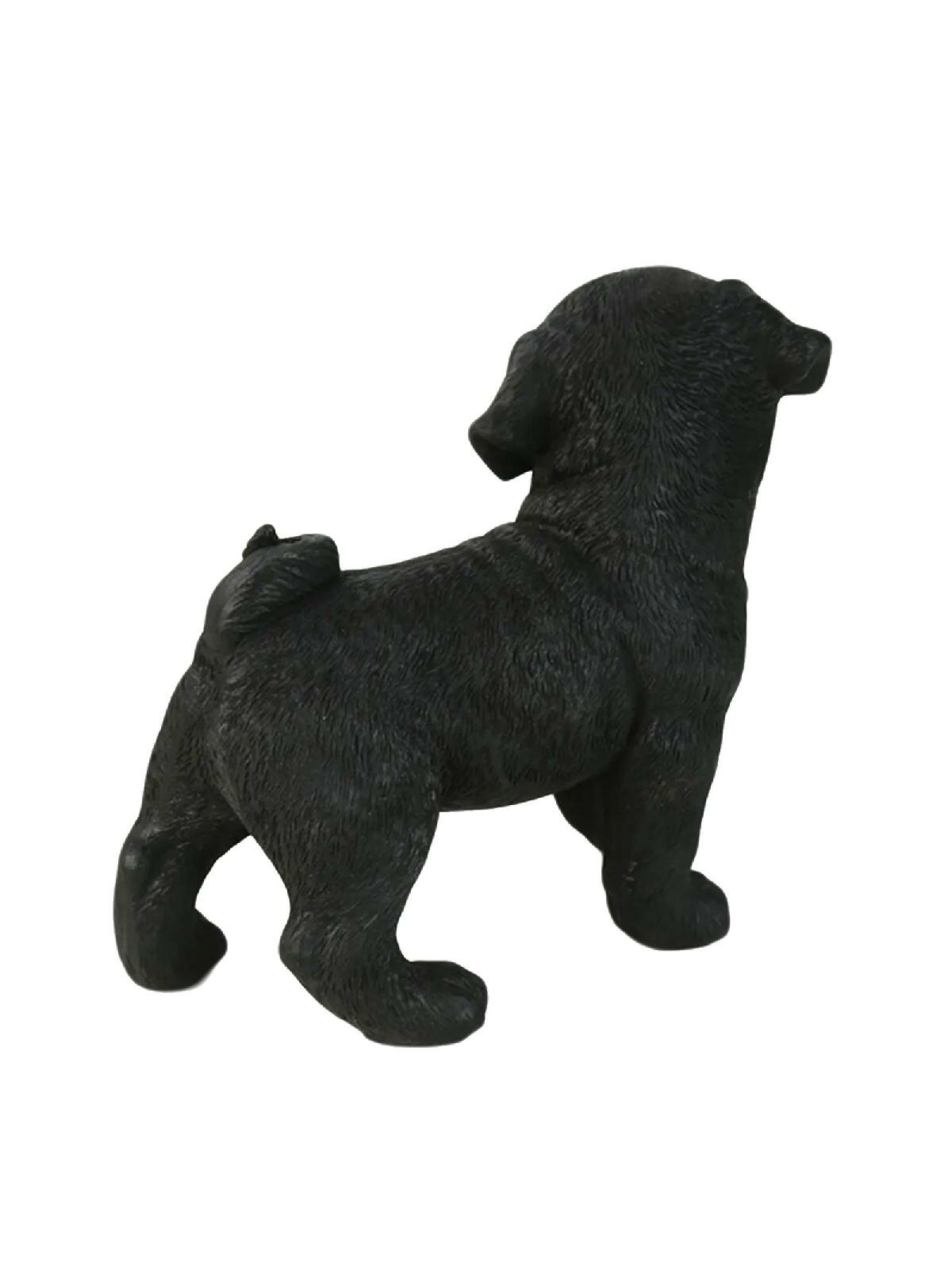 Миниатюрная фигурка Милого Мопса, Аксессуары для Стайлинга интерьера автомобиля, Домашний Декор