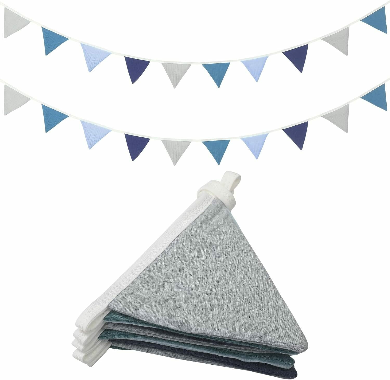 Кросс-бордер хлопковые милые праздничные флажки для детской комнаты, гирлянда для детского сада, подвесные флаги, треугольные флаги, декоративное оформление