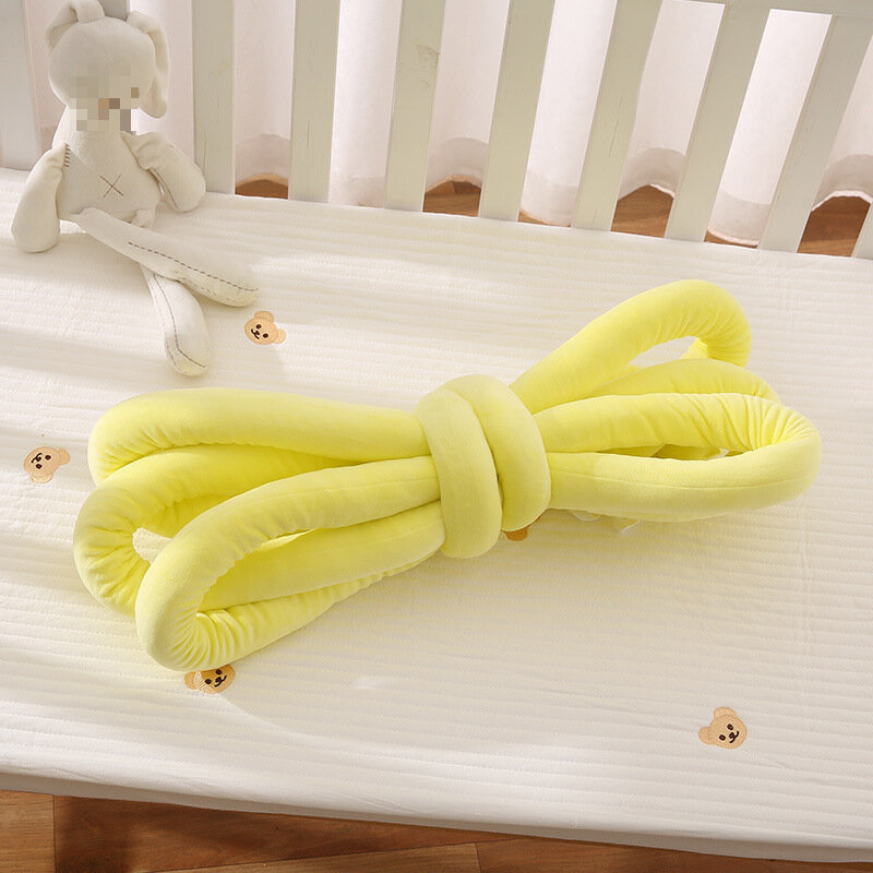 Бампер для детской кроватки, плетеный, защитная полоса, плетеный бортик для кровати, защитный бортик для новорожденных