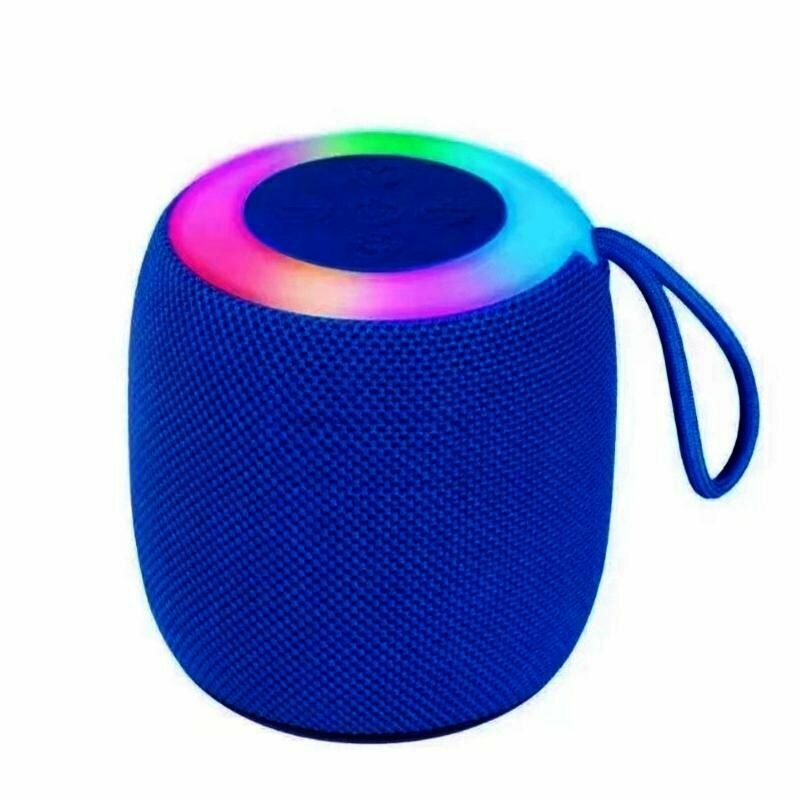 Уличная колонка с поддержкой Bluetooth, длительное время работы, беспроводная для дома и путешествий, Синий