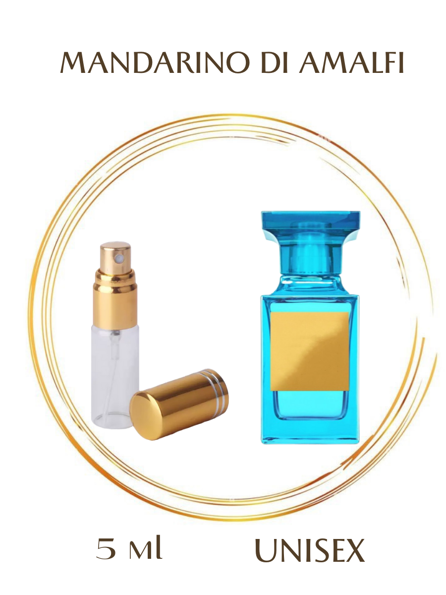 Духи парфюм MANDARINO DI AMALFI спрей 5 мл унисекс, цитрусовые