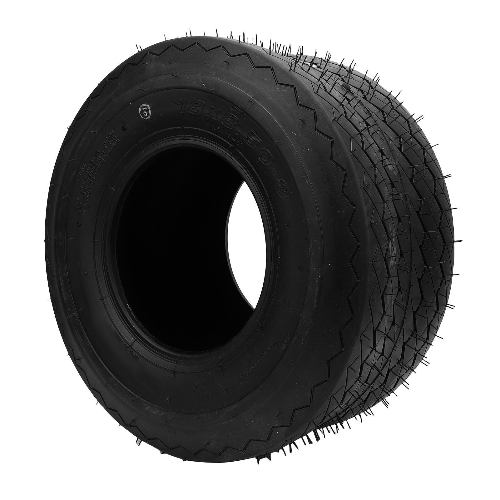 Шина 18x8.50-8 18x8.5-8, 4-слойная, бескамерная, для газонокосилок, садовых тракторов, гольф-каров.