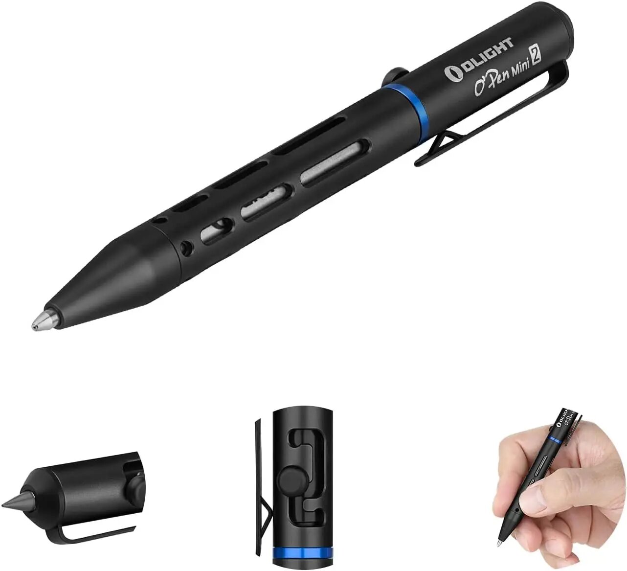 OLIGHT O'Pen Mini 2 многофункциональная ручка Black