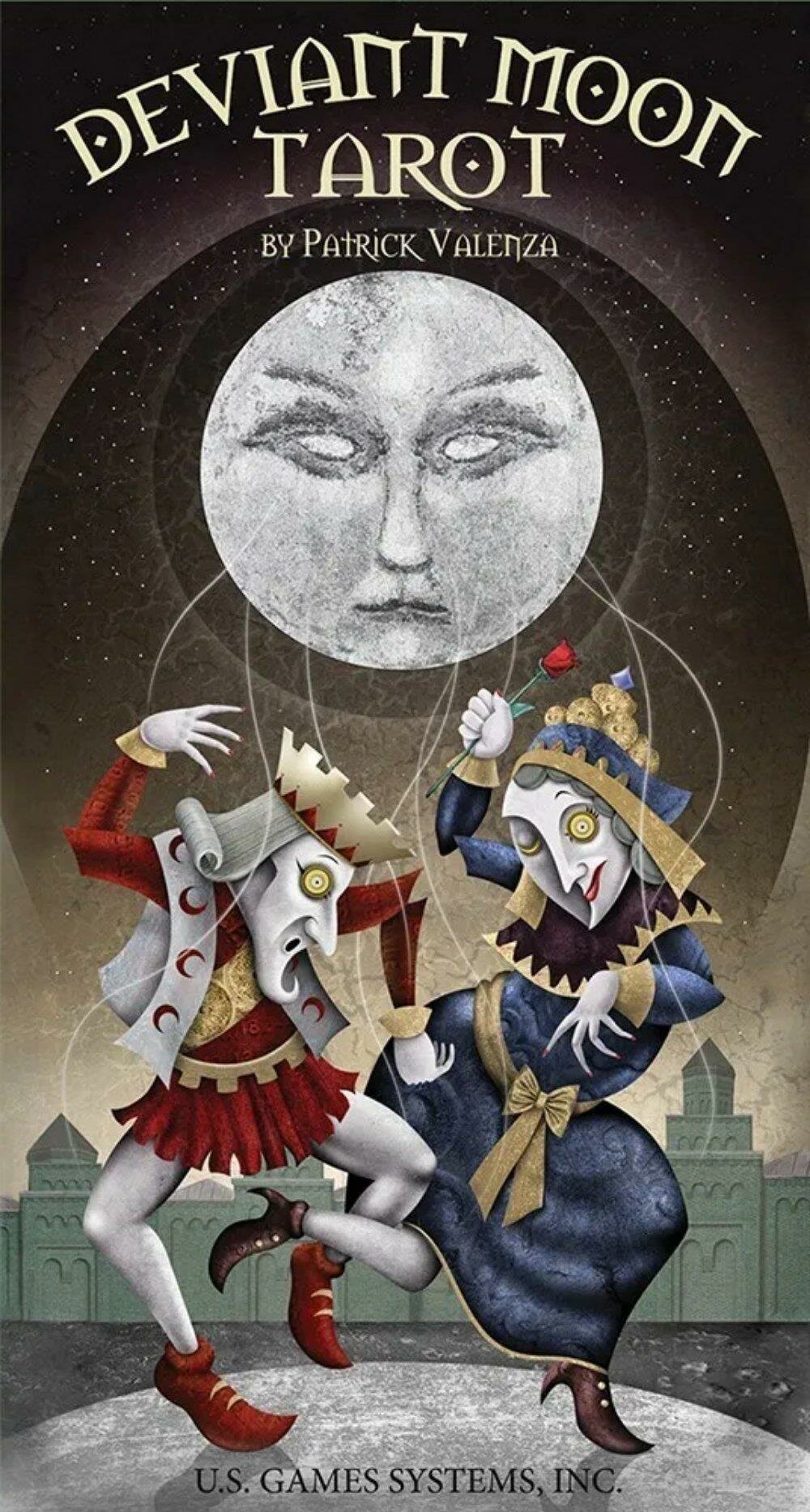 Карты Таро "Deviant Moon Tarot by Patrick Valenza" US Games / Таро Безумной Луны 63425 US Games Systems