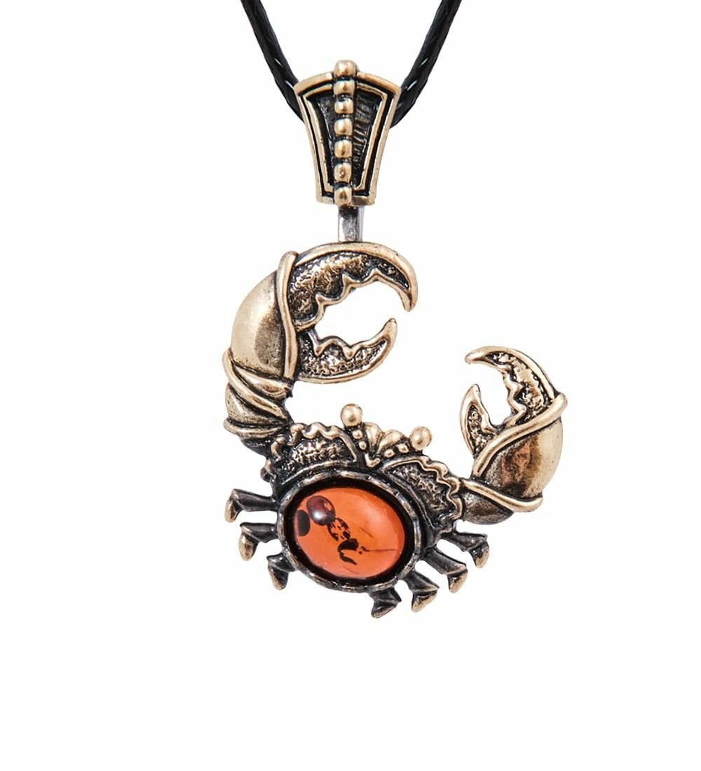 Подвеска, янтарь