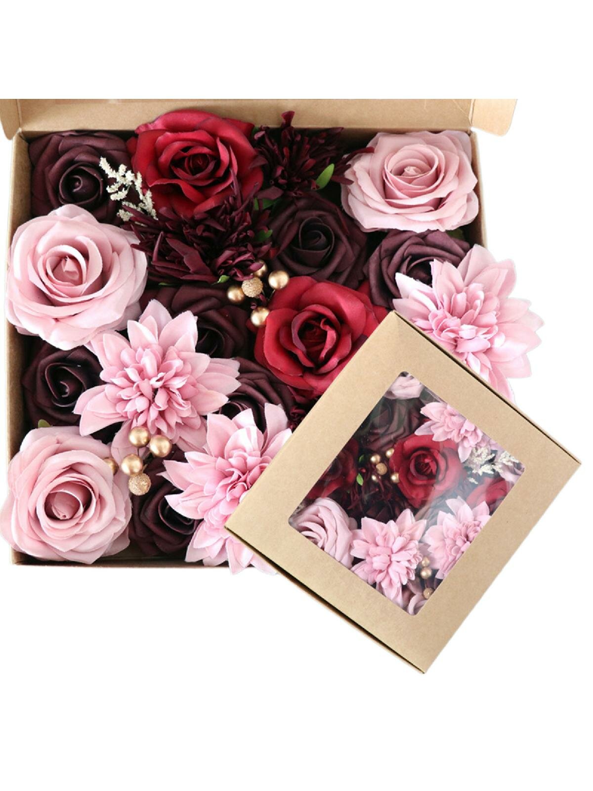 1 коробка порошка из корня красного лотоса rose box HH057