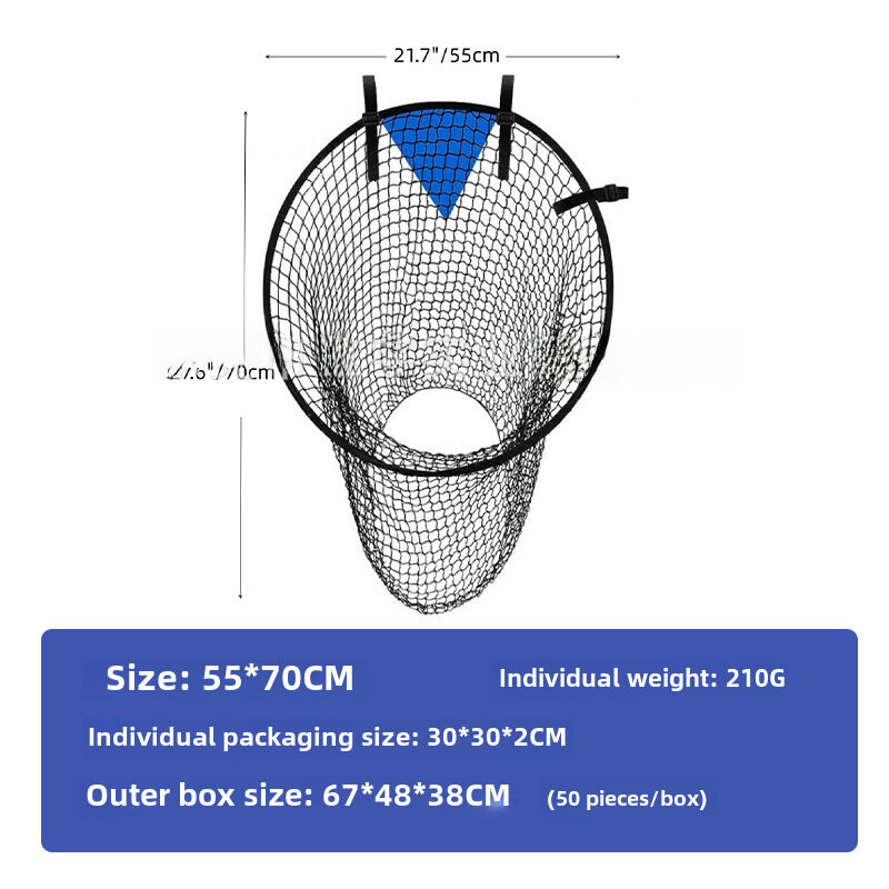 Сетка для тренировки позиционирования в футболе, портативная сетка с кармашком, мишень для броска любого мяча, рама для тренировок молодежи (черный)