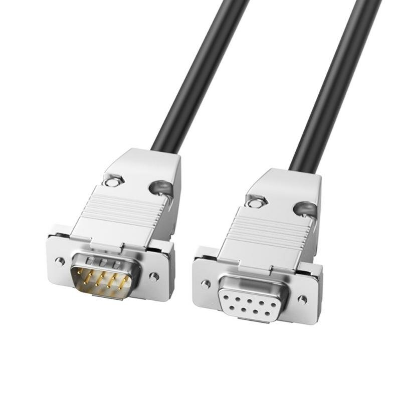 RS232 DB9 серийный кабель, 0.5m - от мужчины к женщине
