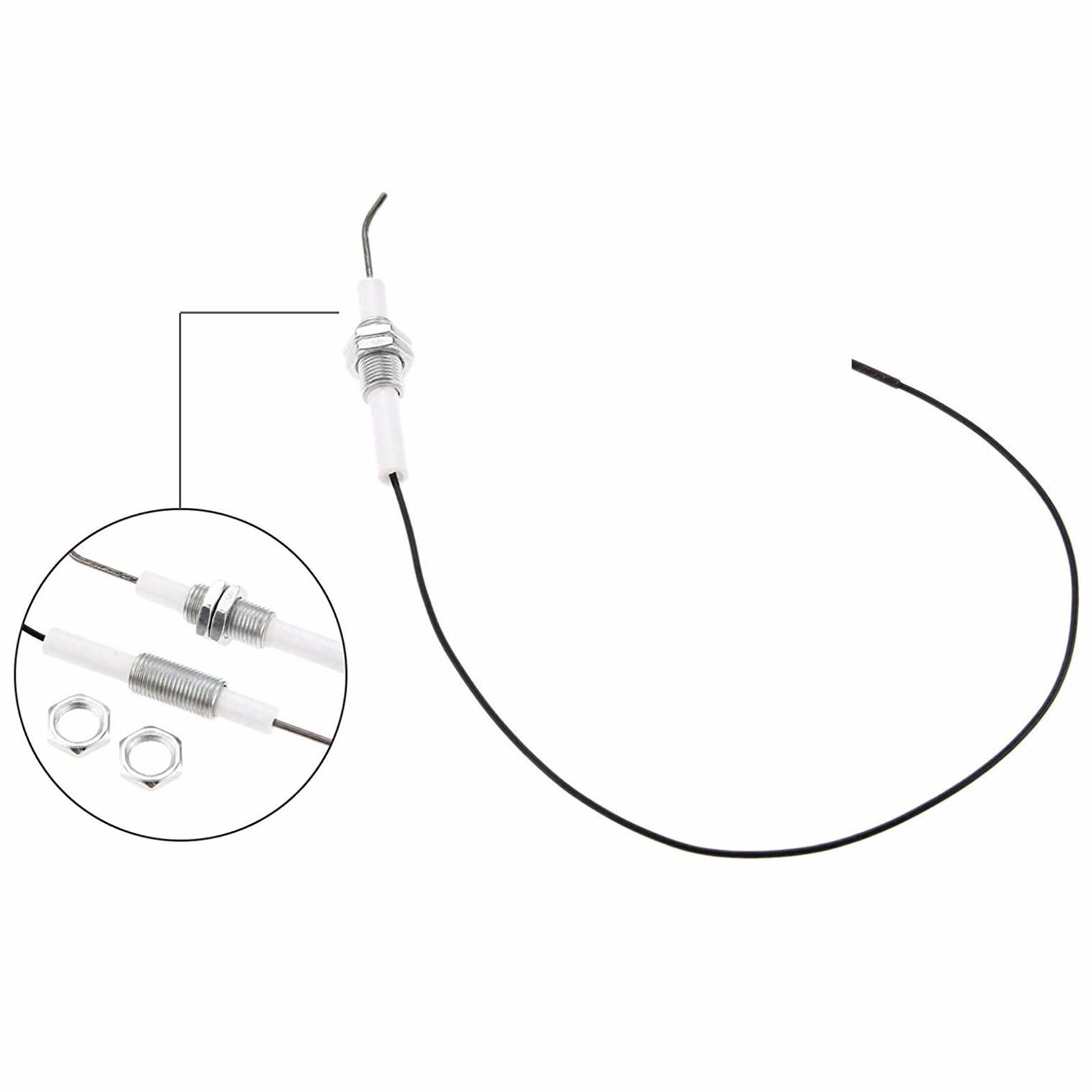 Свеча зажигания с керамическим электродом 30см для газовых каминов и плит