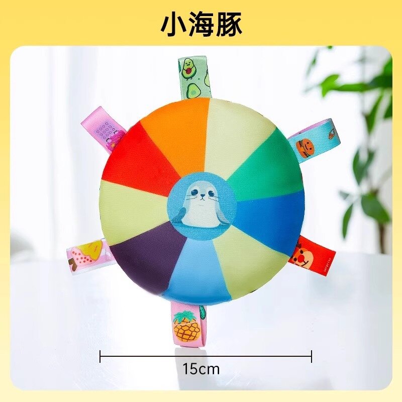 Плюшевый звуковой летающий диск для собак - 50г прочная игрушка для самостоятельного развлечения Цвет：Одиночный набор: