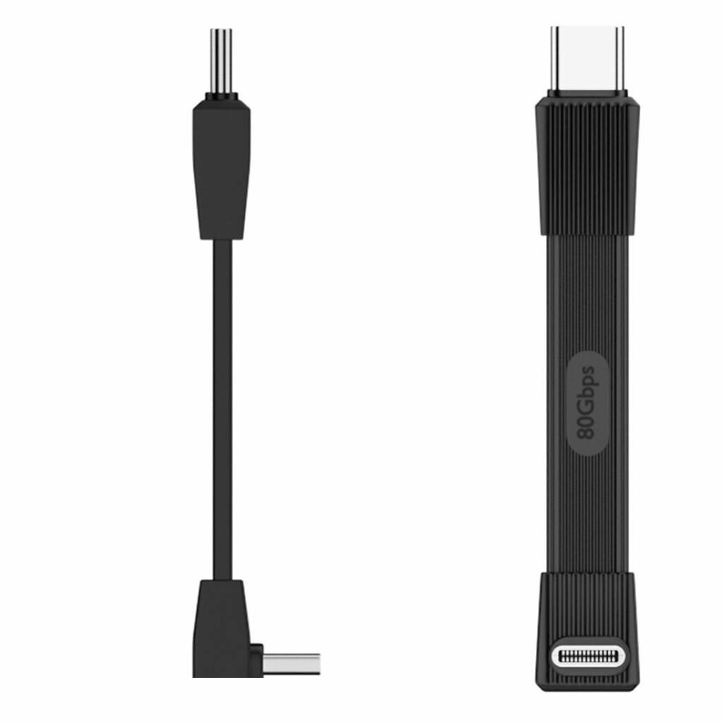 Кабель USB-C 240W с быстрой зарядкой, Черный - 67mm