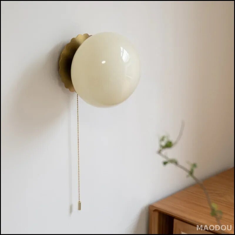 Настенный светильник Magic Bean YANKE, Тёплый белый (2700-3500 K), Copper-Beige