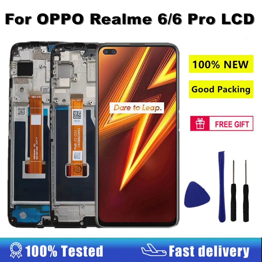 Дисплей Oppo Realme 6 Pro RMX2061 6Pro No Frame