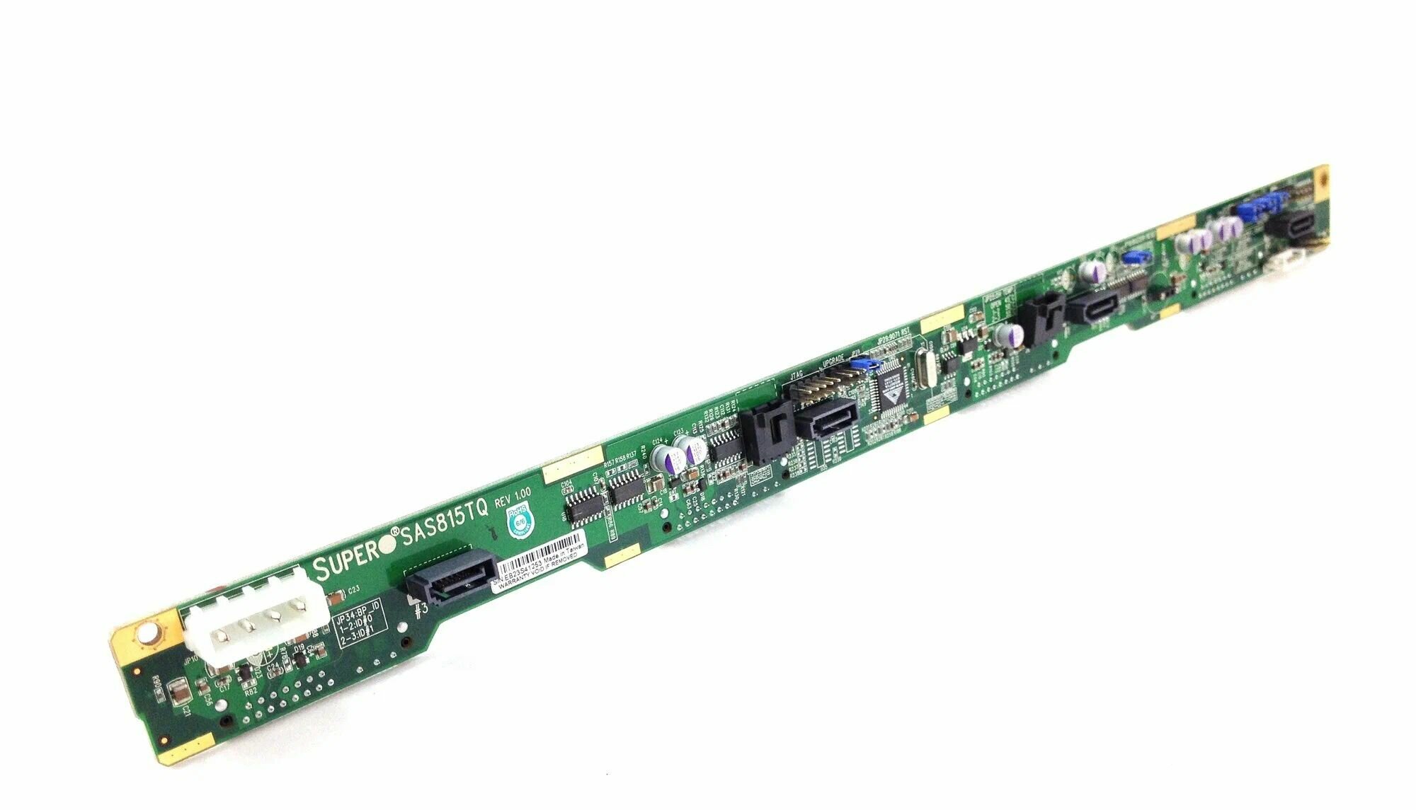 Supermicro BPN-SAS3-815TQ-N4 4x 3,5 дюйма, 12 Гбит/с, SAS3, 6 Гбит/с, объединительная плата SATA 1U