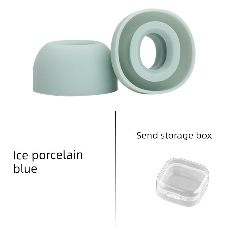 Силиконовые чехлы для наушников Xiaomi Redmi Buds4Pro/5/5Pro/6/6Pro Youth Edition Buds5/6 Universal [Ледяной фарфор,