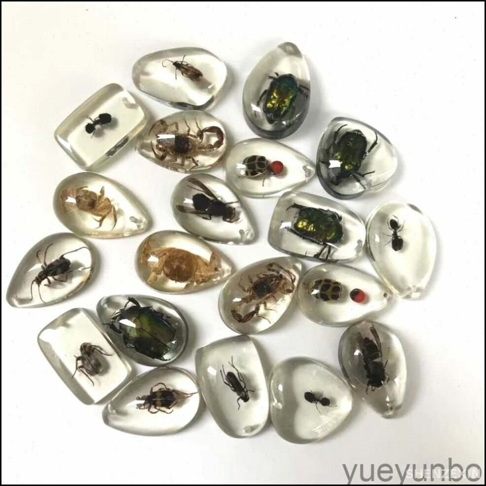 Эксклюзивные 10 инклюзов в янтаре