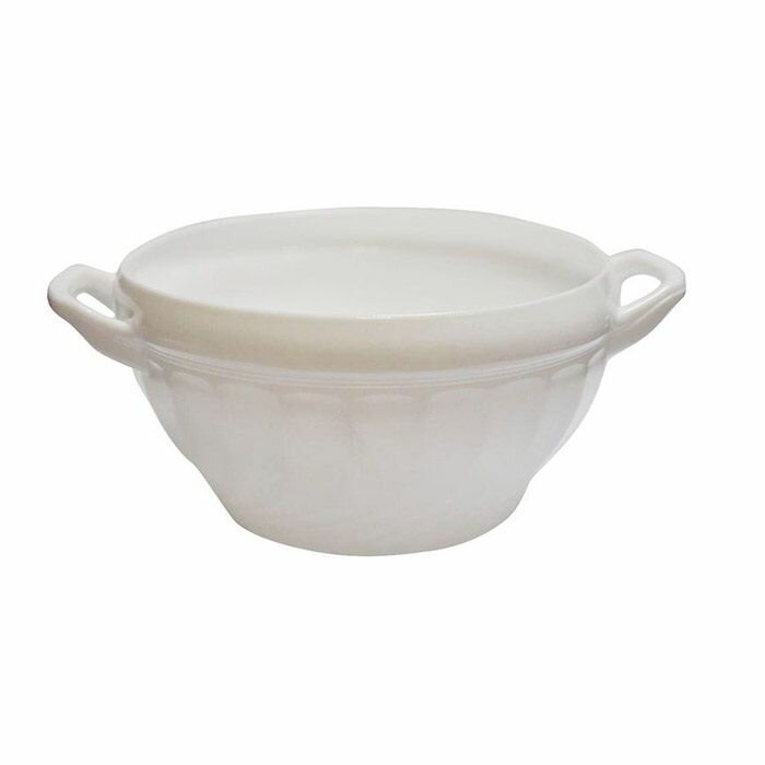 Бульонница 500/750 мл. d135 мм. с ручками штабелир. Трианон N7683