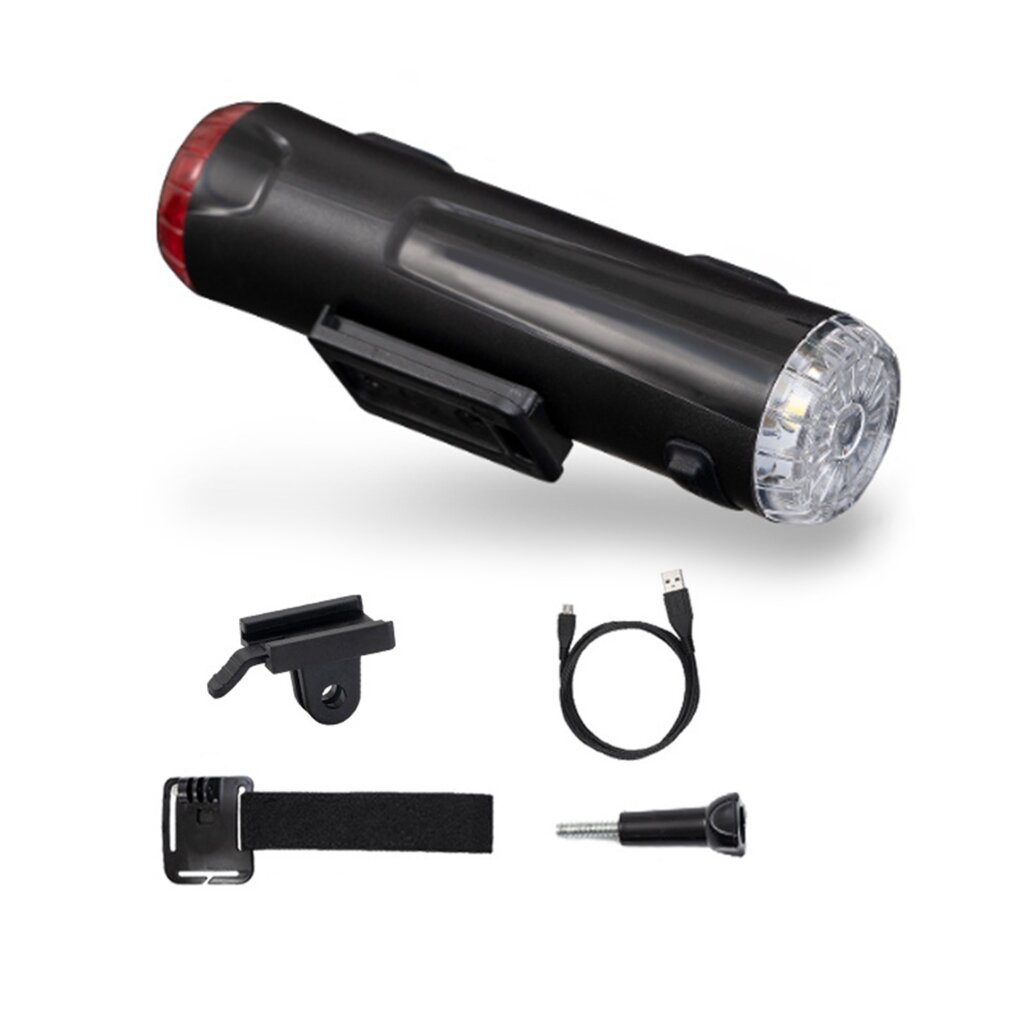USB Перезаряжаемые Шлемы Для Шоссейных Велосипедов Легкие Велосипедные Фары Задний Фонарь Велосипеды Передний и Задний Фонарь Фонарик Прочный
