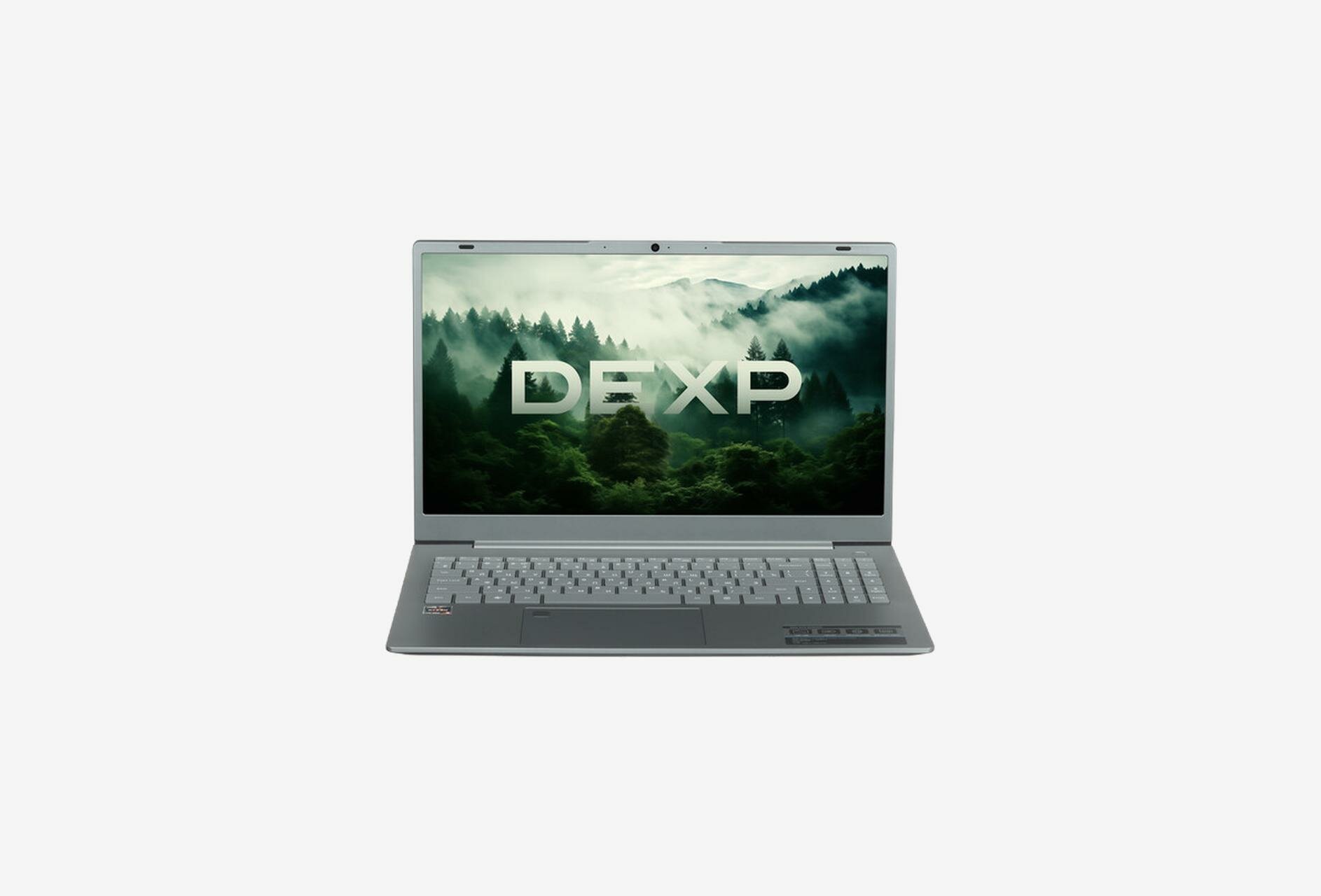 DEXP 15.6" Ноутбук DEXP Atlas A15-A5W405 серый