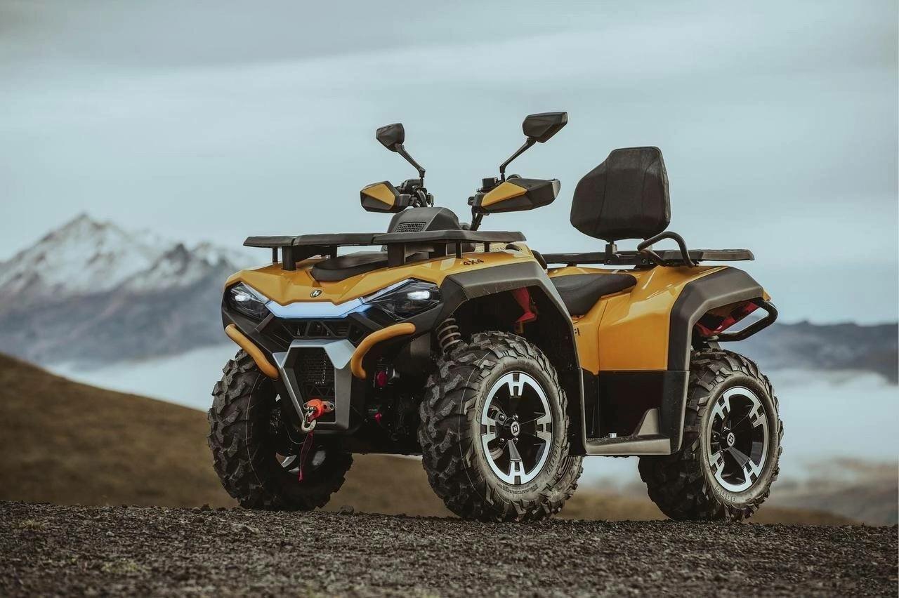 Квадроцикл HISUN ATV 750см³, инжектор, 4WD, подогрев руля и сидения, S версия , с багажником