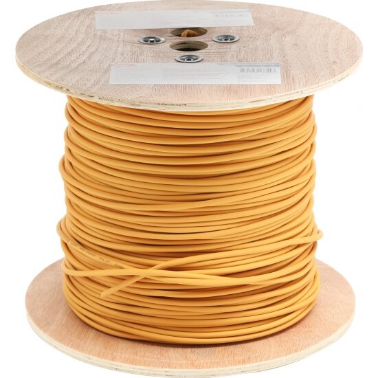 Кабель витая пара Buro BU-COP-050-LSZH UTP 4 пары cat.5E solid 0.50мм Cu 305м оранжевый