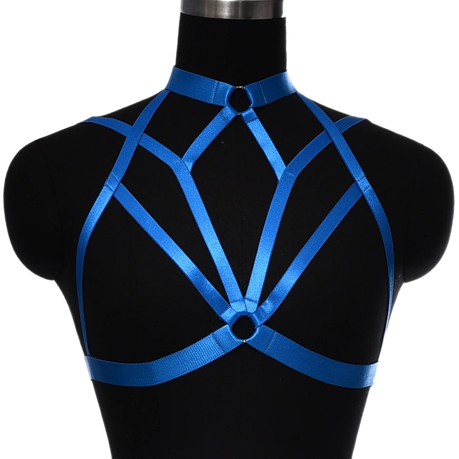 Темно-синий BODY HARNESS с переплетением